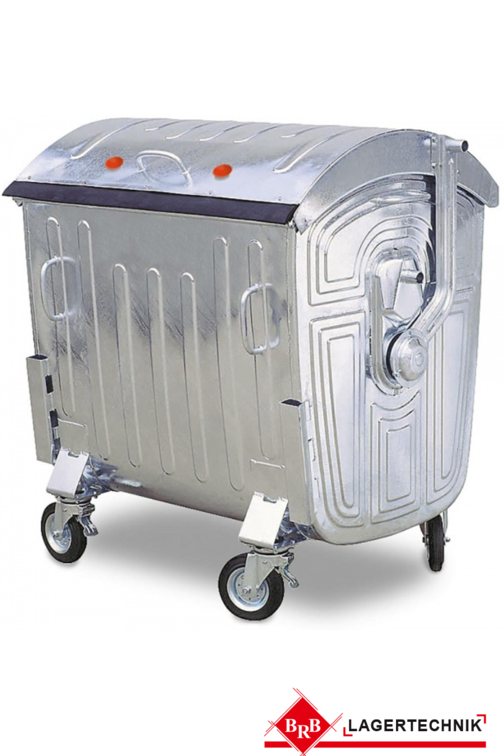 Müllcontainer 1100 Liter BxTxH 1360x1030x1430 mm